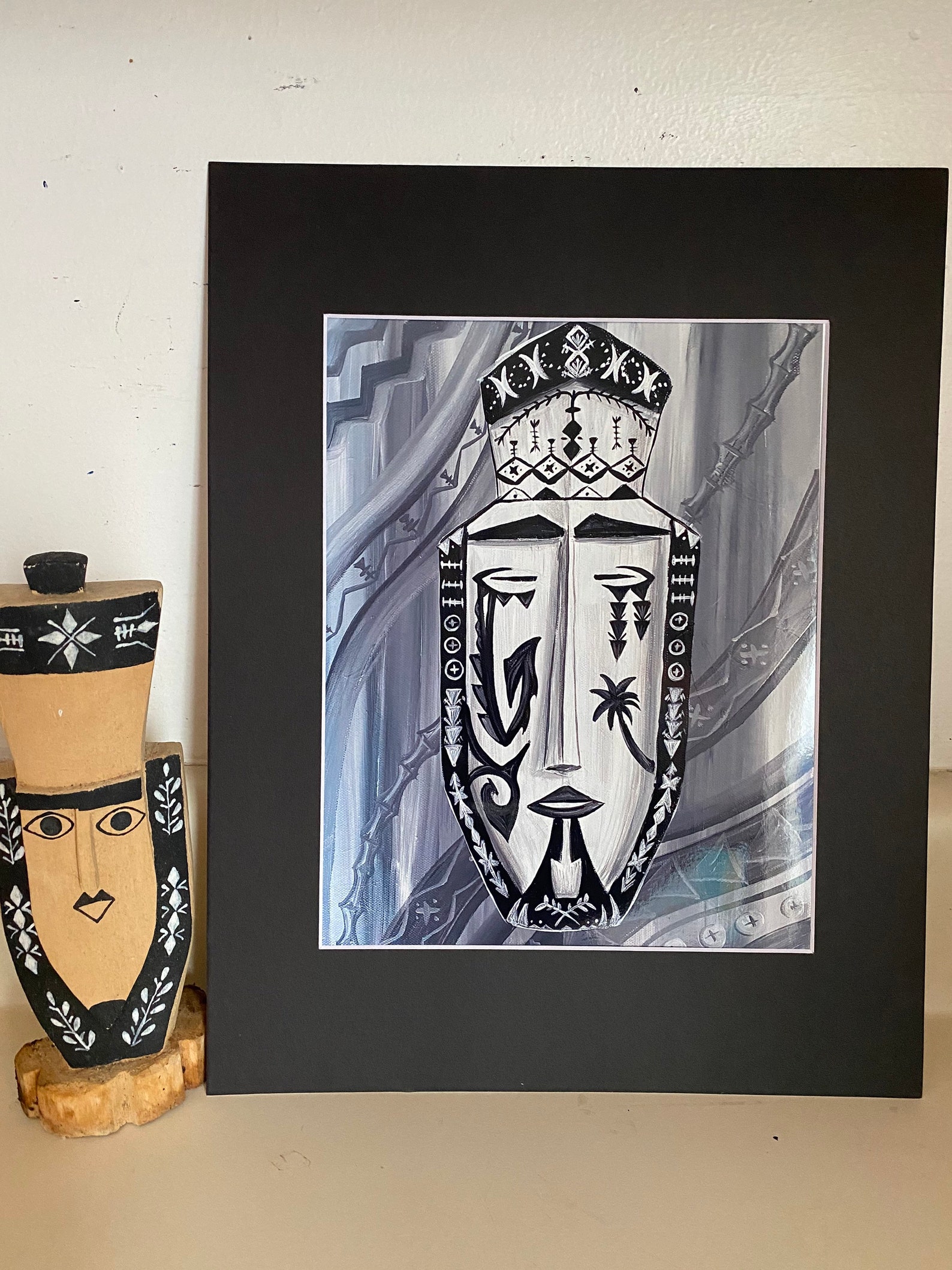Chuukese Mask Painting - Etsy