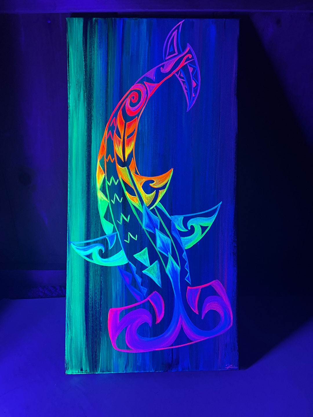 Hawaiian Tribal Hammerhead Shark - Etsy