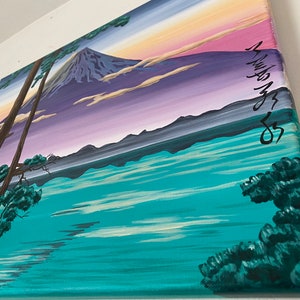My. Fuji Painting - Etsy
