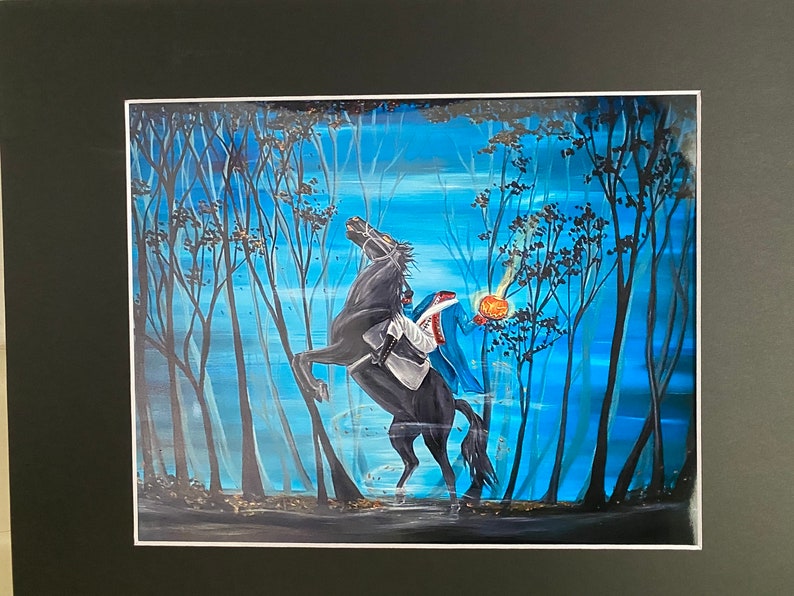 Headless Horseman Artwork | Etsy
