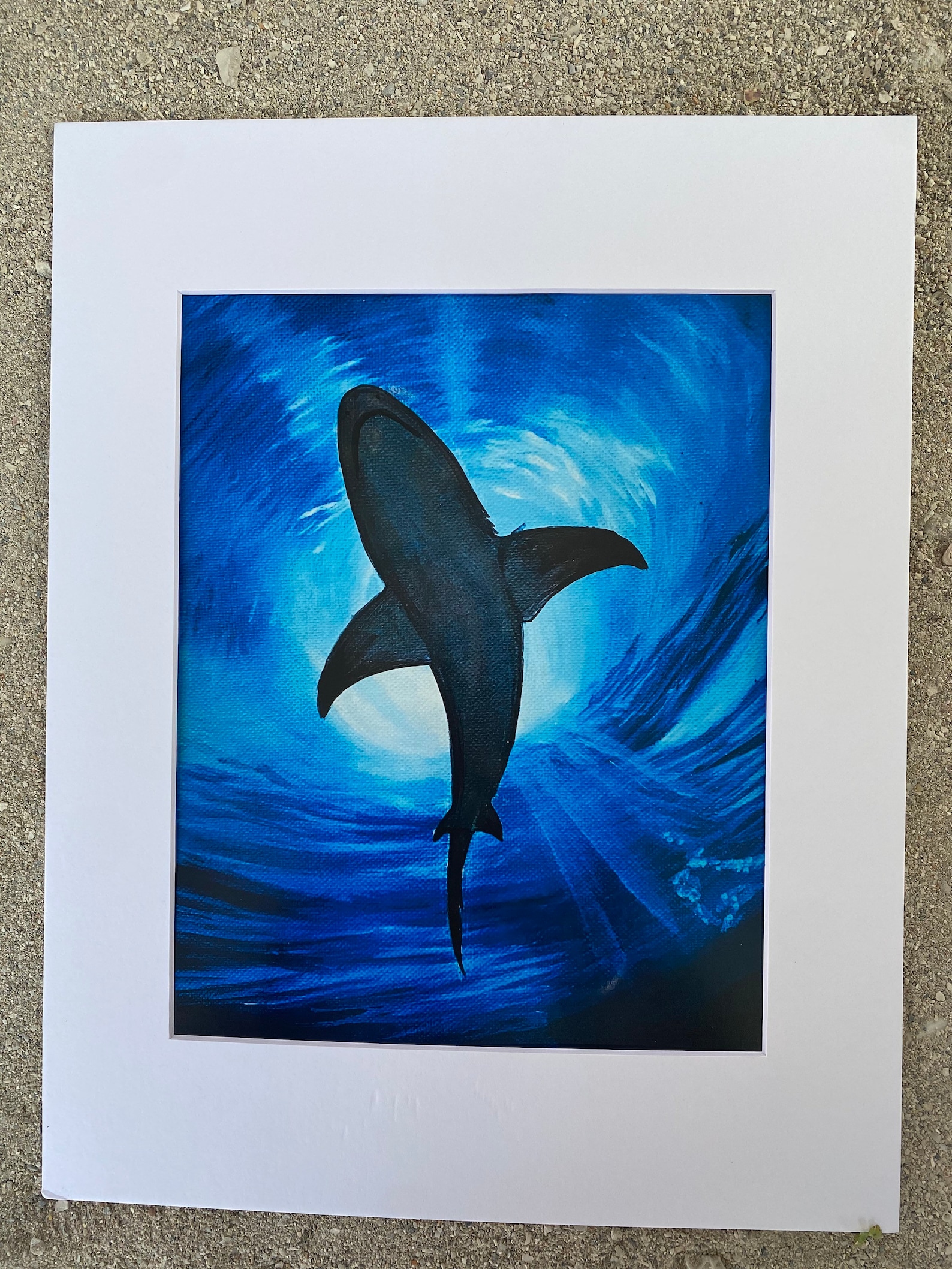 Hawaiian Shark Shadow - Etsy