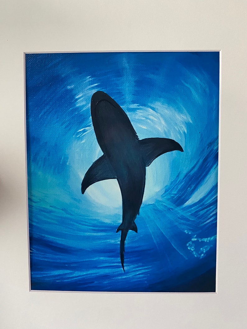 Hawaiian Shark Shadow - Etsy