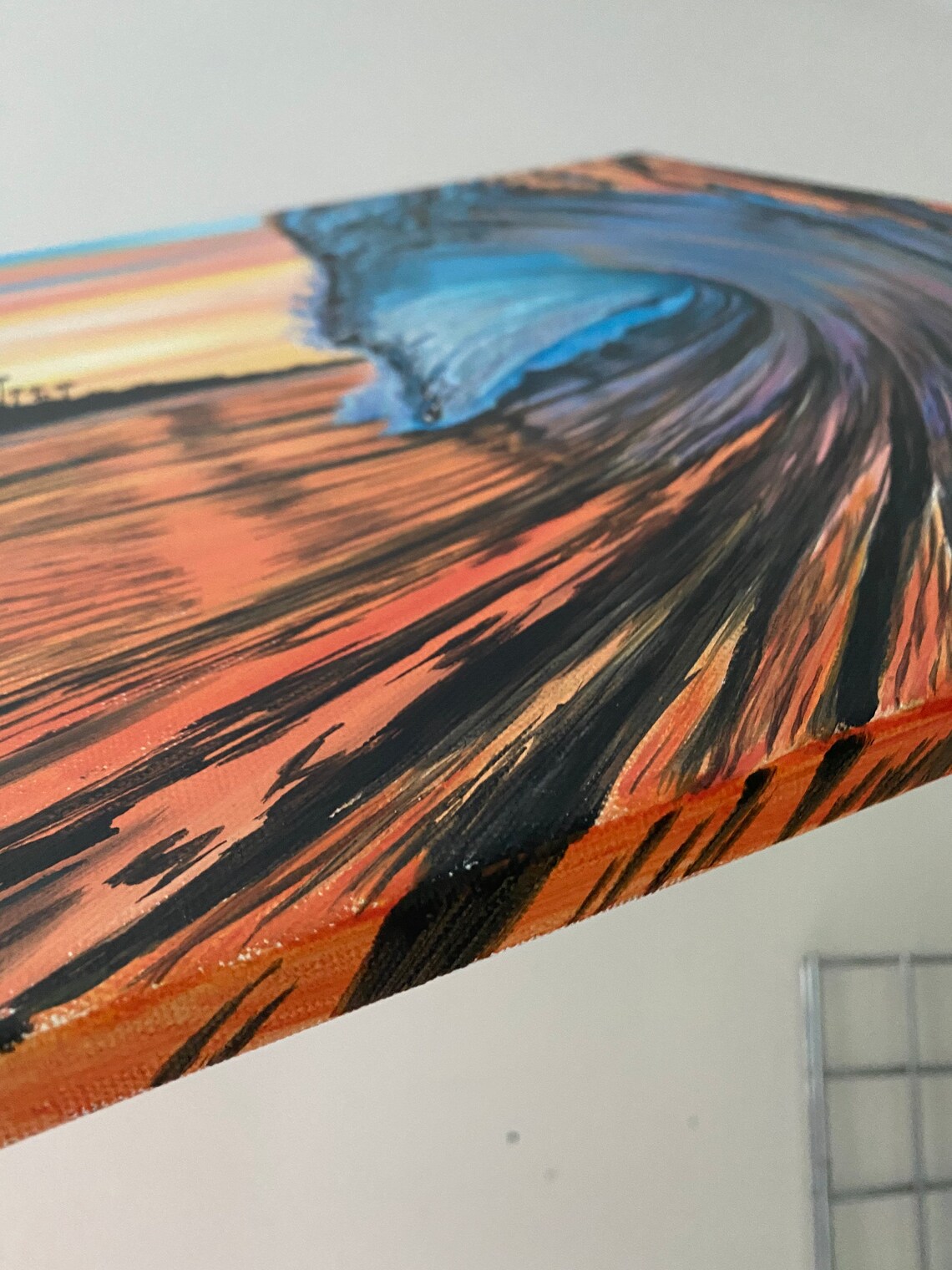 Surf Wave Painting - Etsy