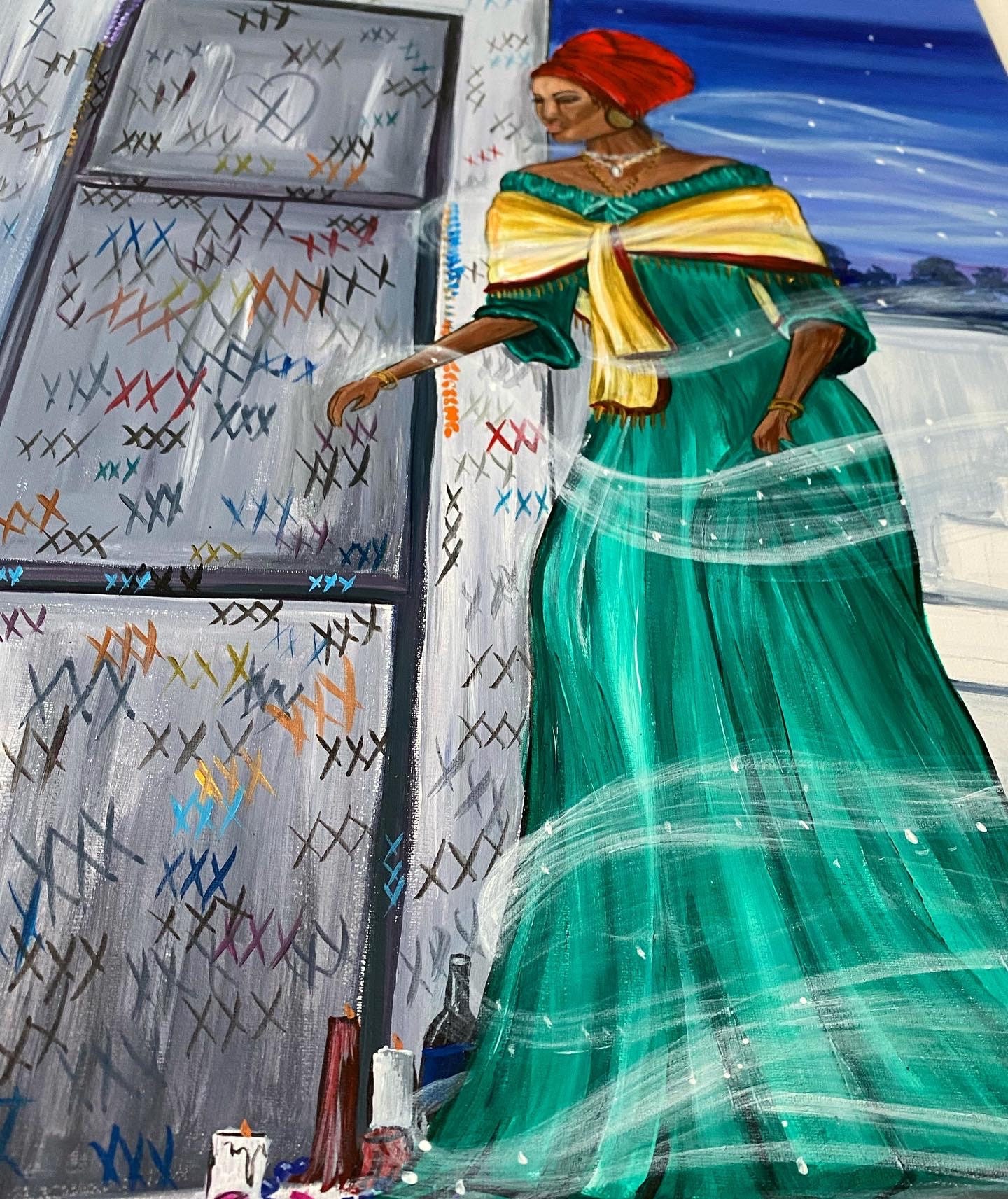 Marie Laveau Painting - Etsy