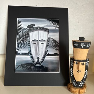 Chuukese Tapuanu Mask - Etsy