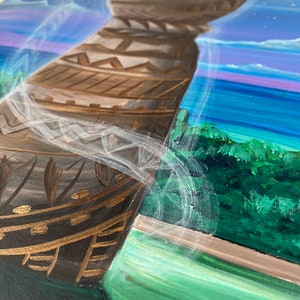 Latte Stone Painting - Etsy