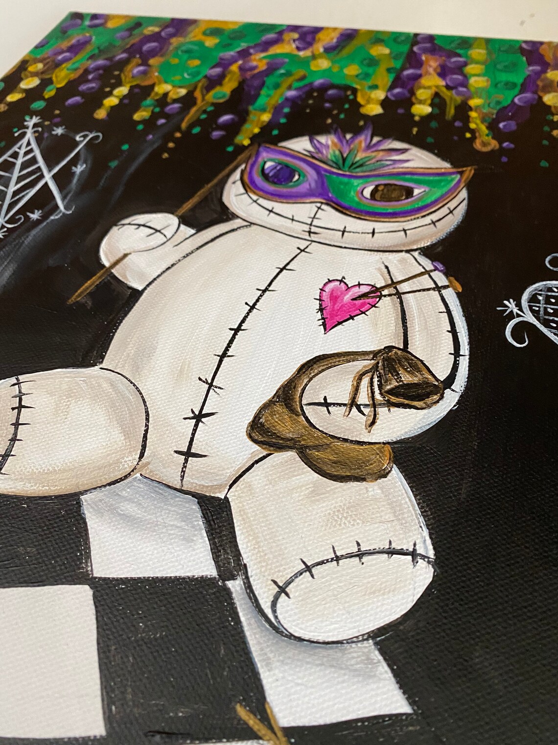 Voodoo Baby Painting - Etsy