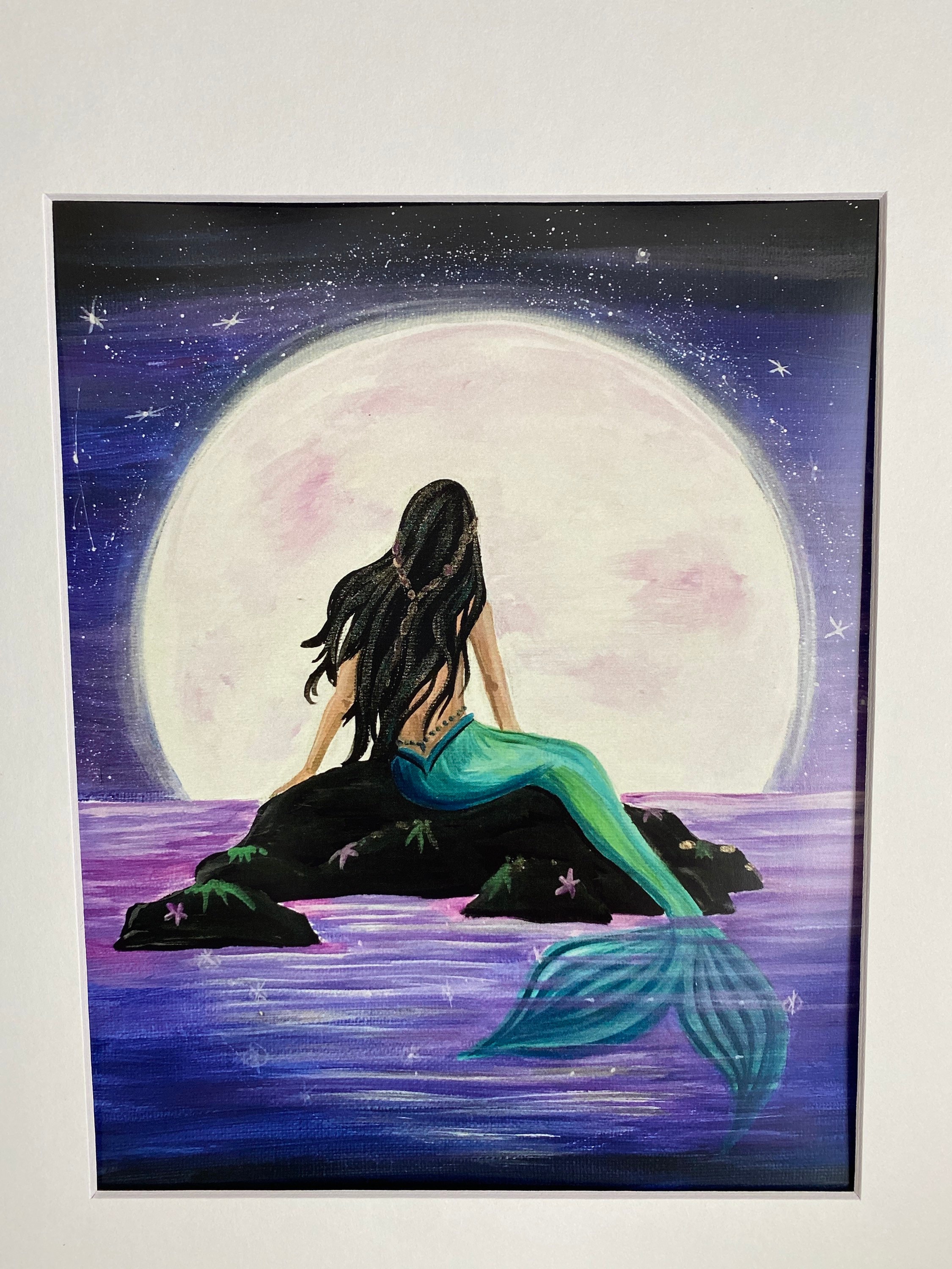 Mermaid Moon - Etsy