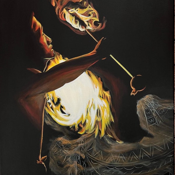 Fire Dancer - Etsy