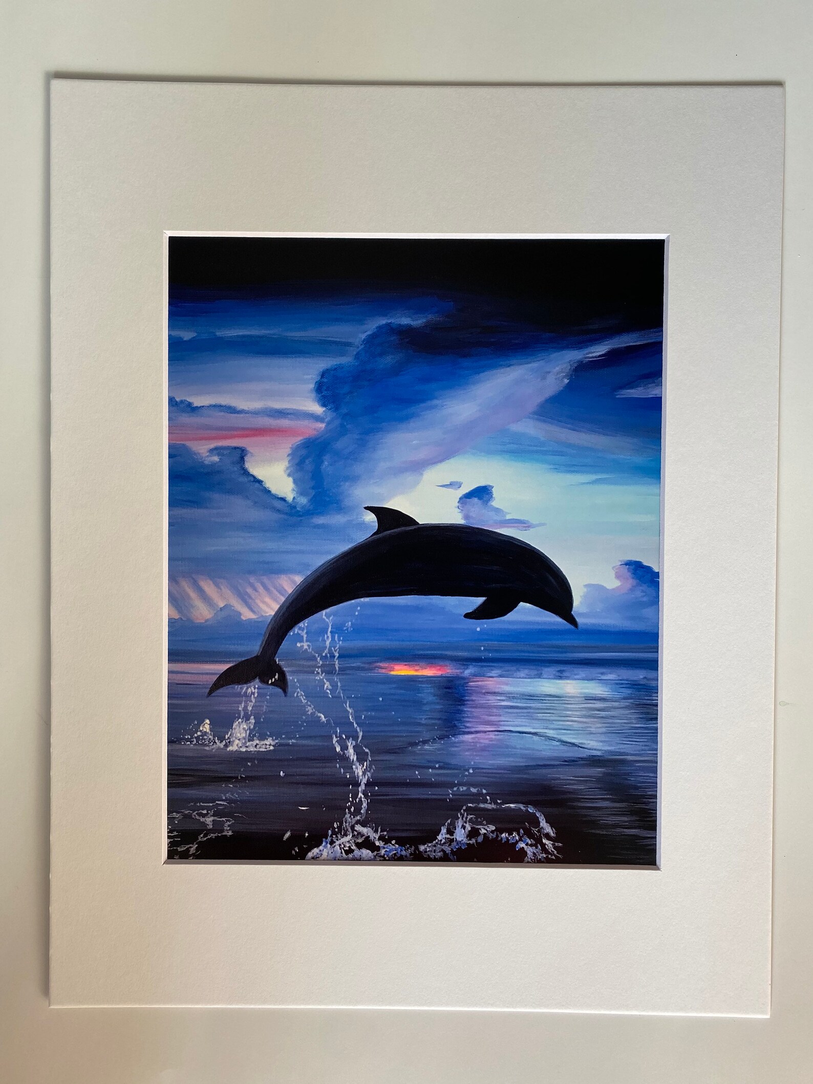 Dolphin Artwork | Etsy
