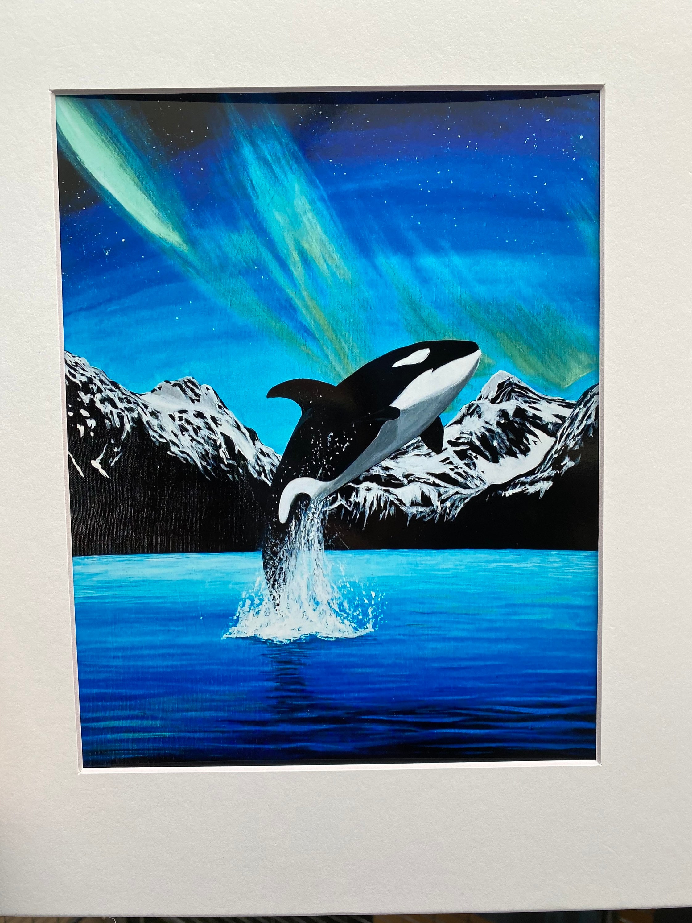 Orca Painting | Etsy