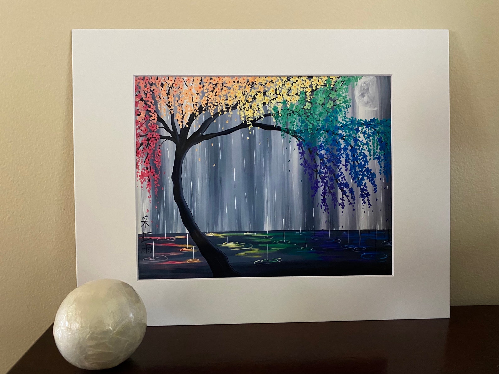 Rainbow Cherry Blossom Tree - Etsy