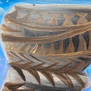 Latte Stone Painting - Etsy