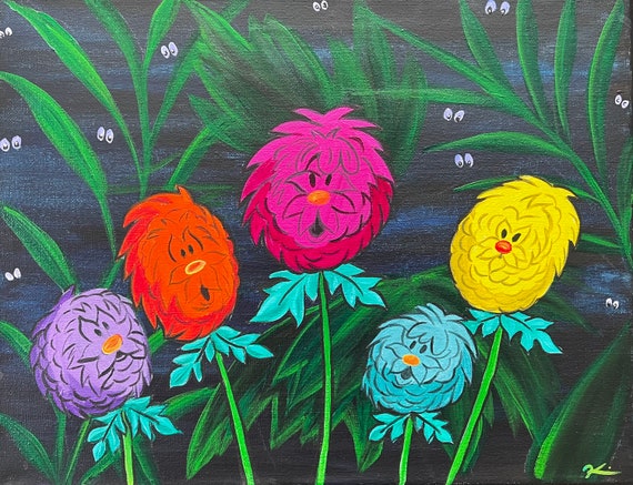 Alice In Wonderland Singing Flowers