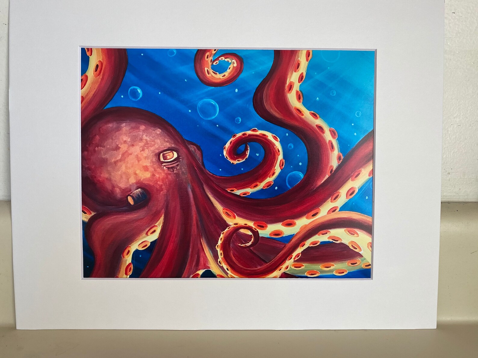 Octopus Art - Etsy
