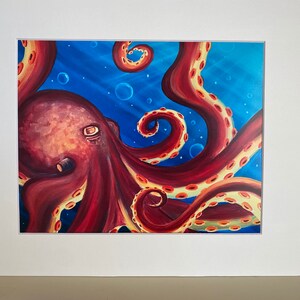 Octopus Art - Etsy