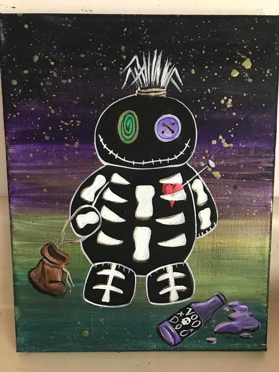 Voodoo Folk Art Voodoo Doll Done In Ibis Paint X. Probably My First