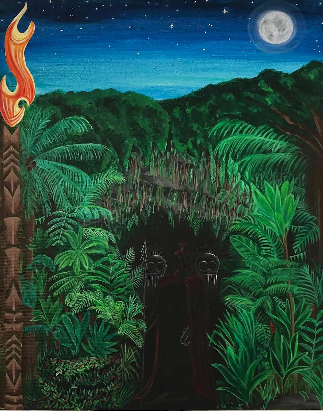 Huaka’ipo . Hawaiian Night Marchers - Etsy
