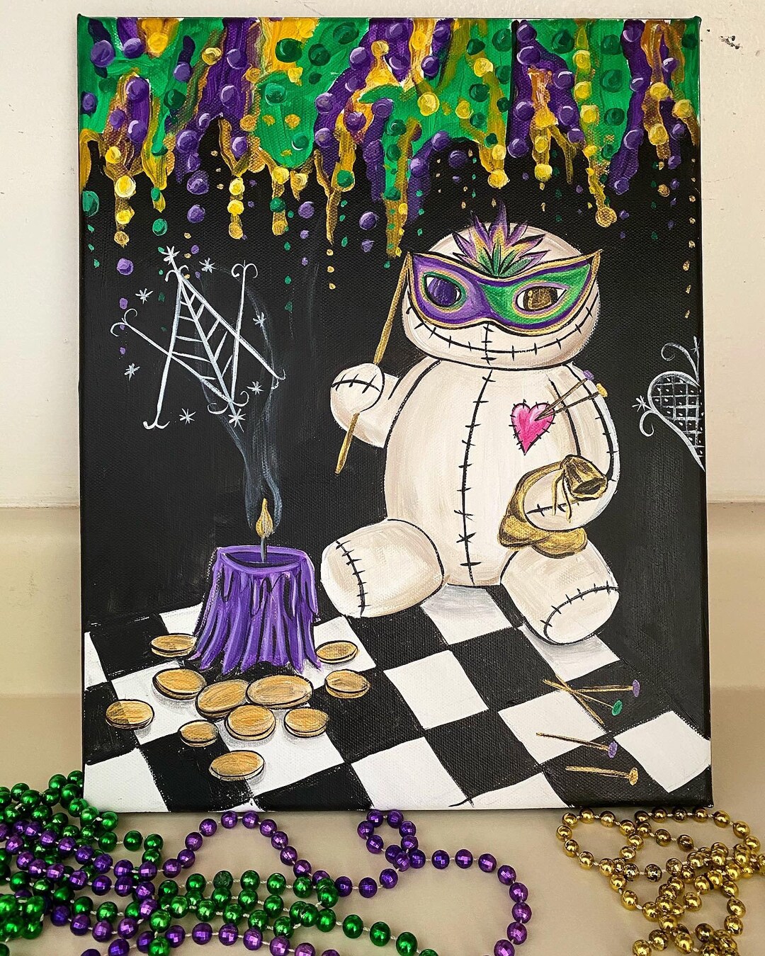 Voodoo Baby Painting - Etsy