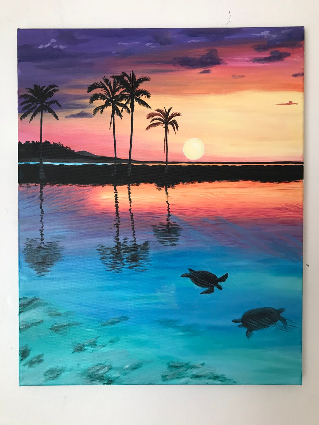 Hawaiian Sea Turtle Refuge - Etsy