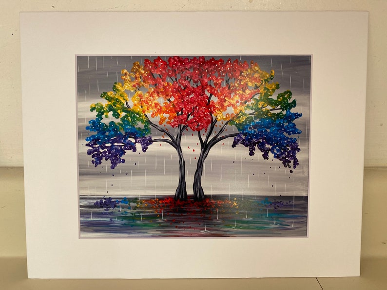 Rainbow Tree of Life - Etsy