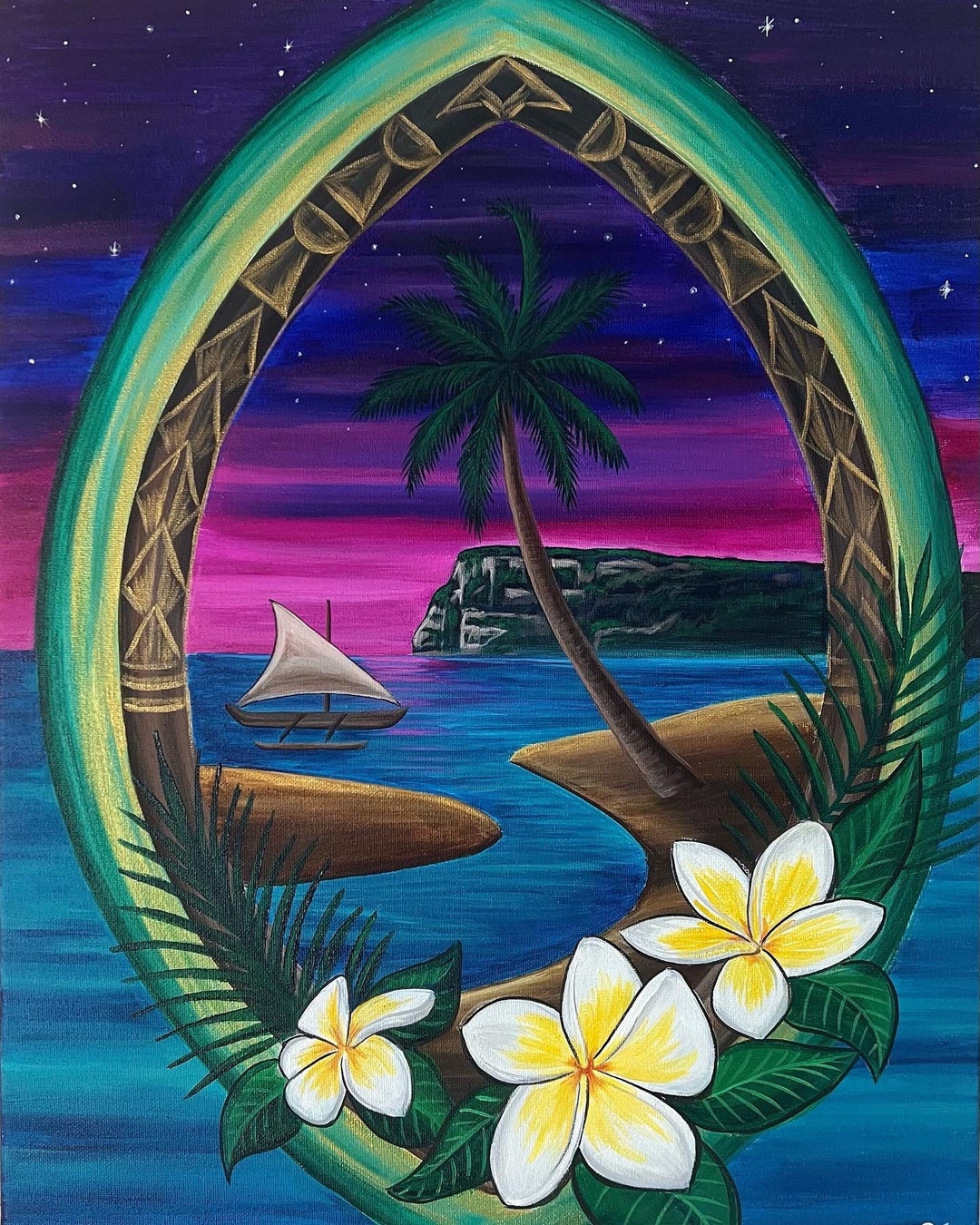Guam Seal Artwork - Etsy