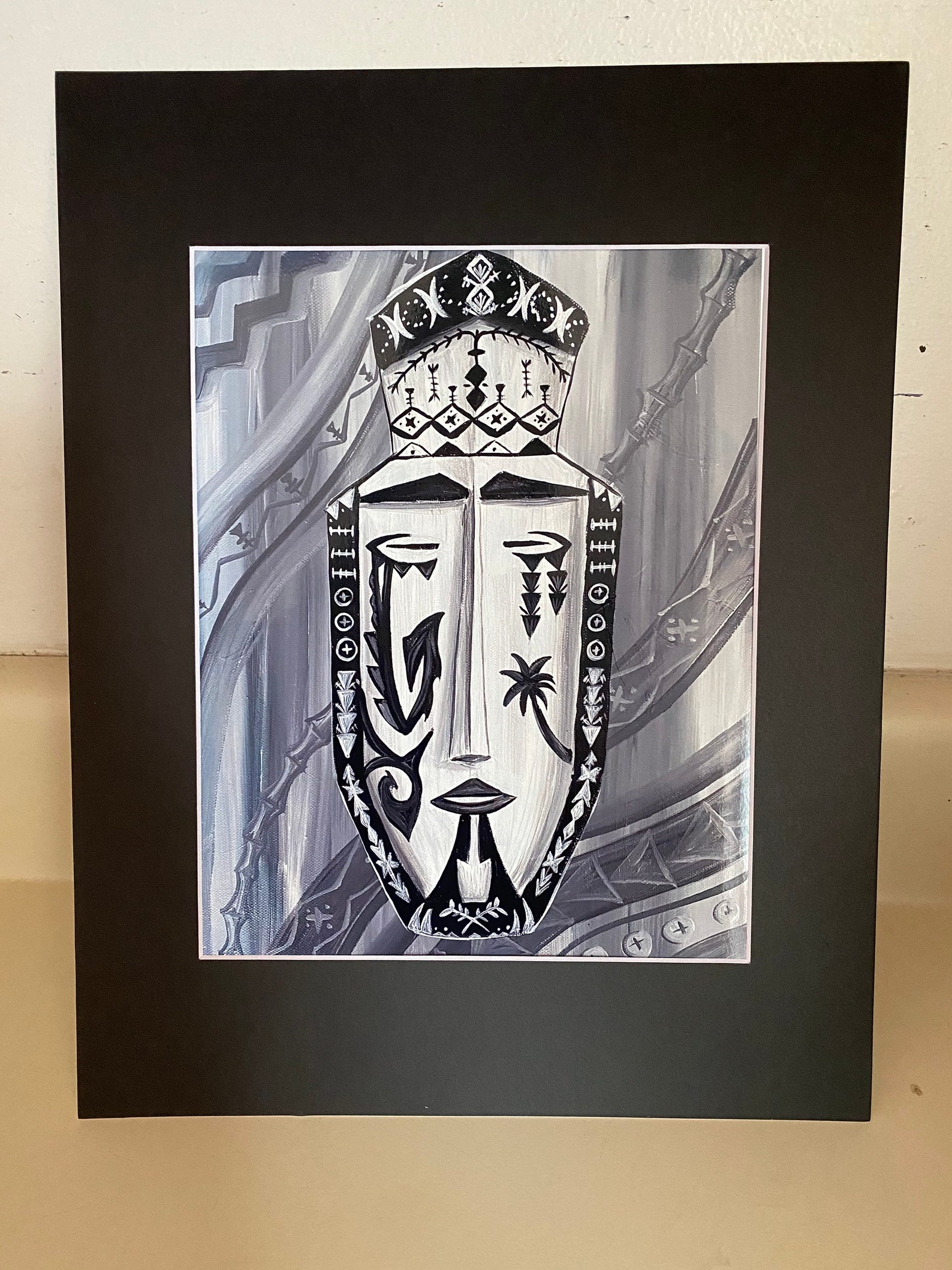 Chuukese Mask Painting - Etsy