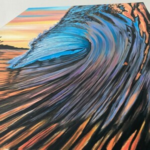 Surf Wave Painting - Etsy