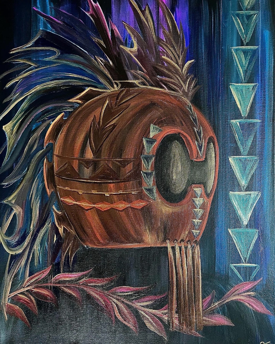 Hawaiian Ikaika Helmet - Etsy