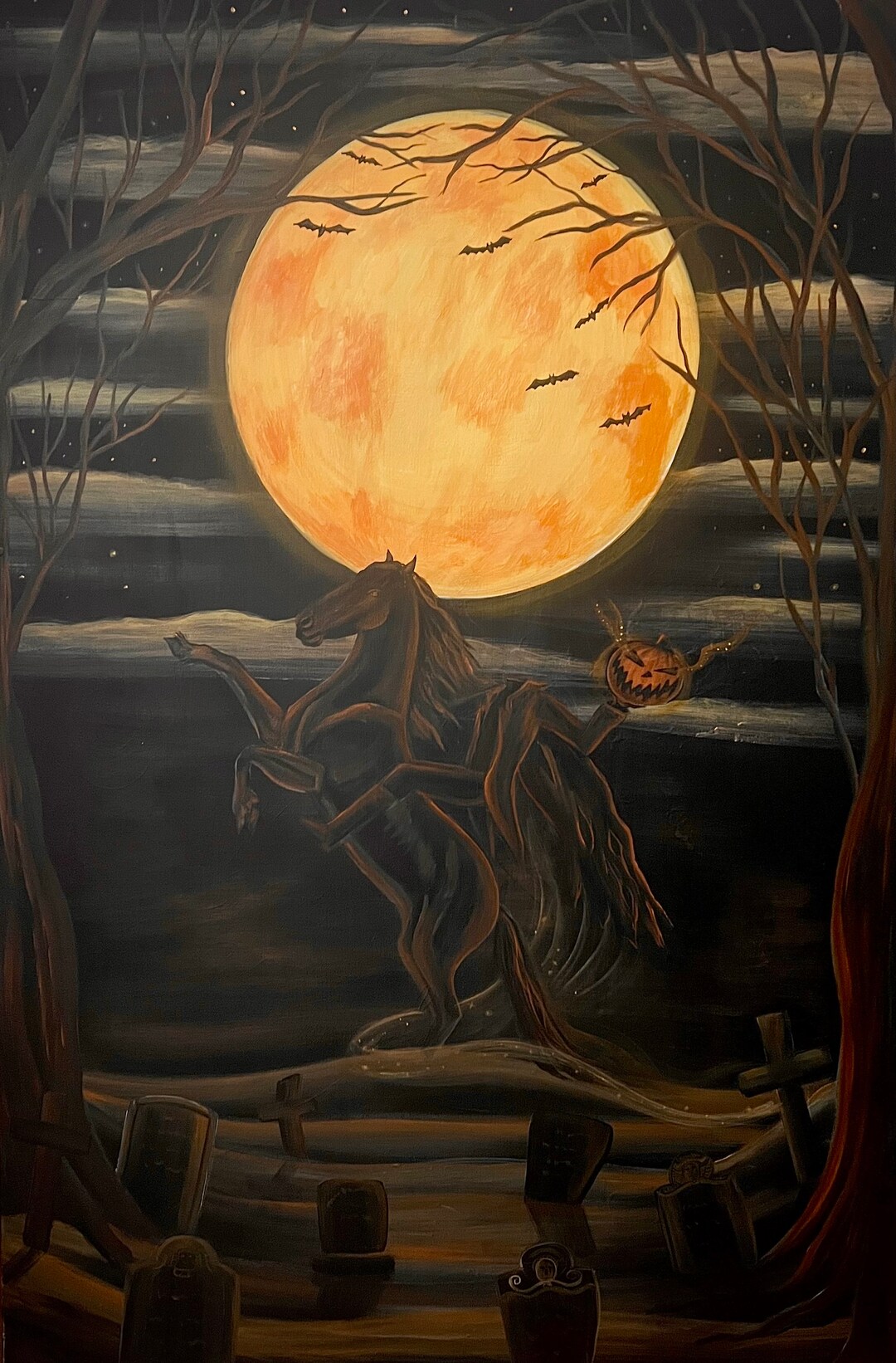 Legend of Sleepy Hollow Headless Horseman - Etsy