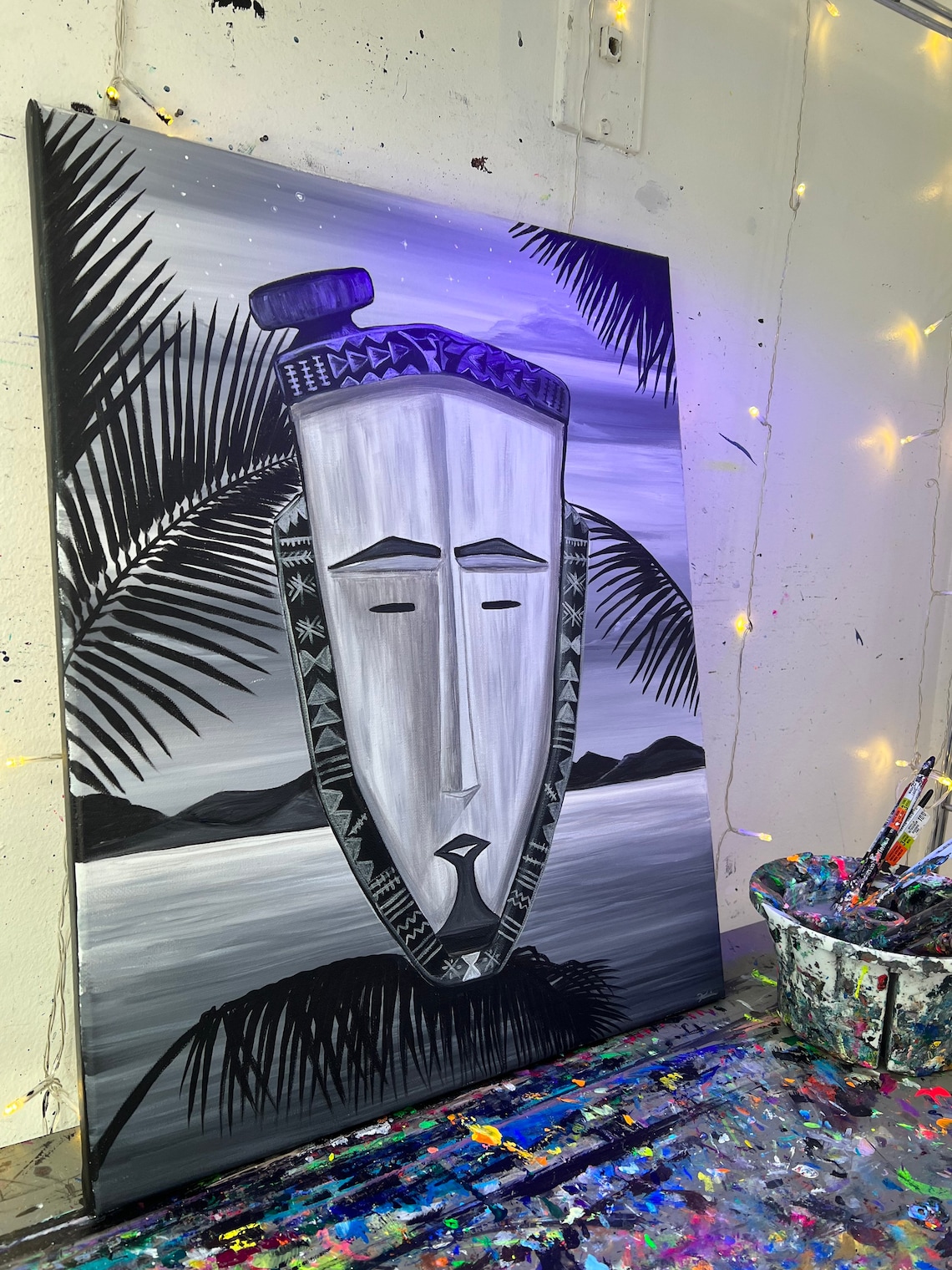 Chuukese Tapuanu Mask - Etsy
