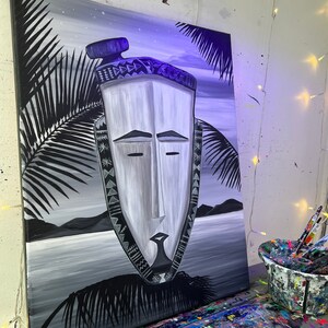 Chuukese Tapuanu Mask - Etsy