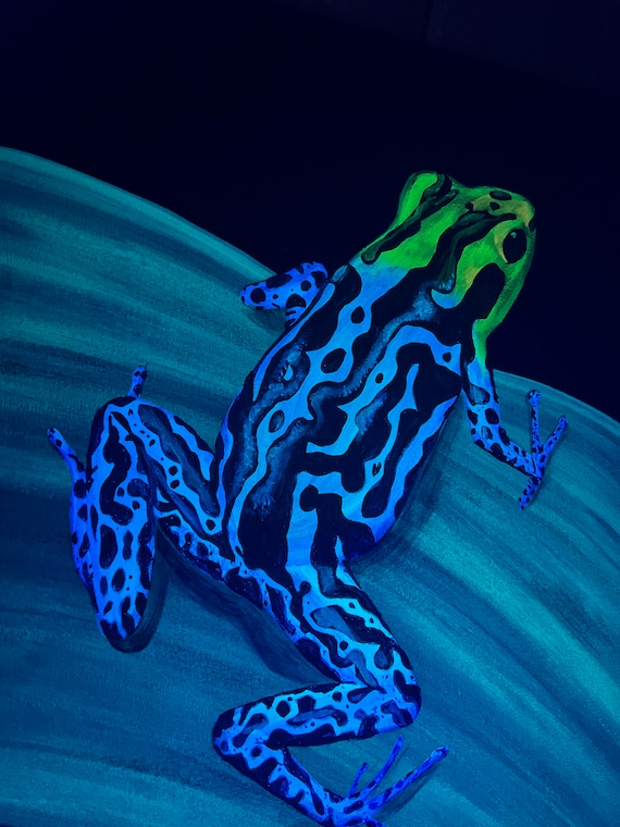 Neon Poison Dart Frog