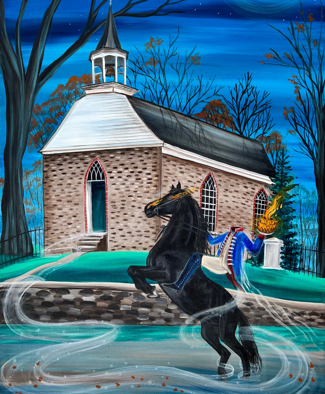 Legend of Sleepy Hollow Headless Horseman - Etsy