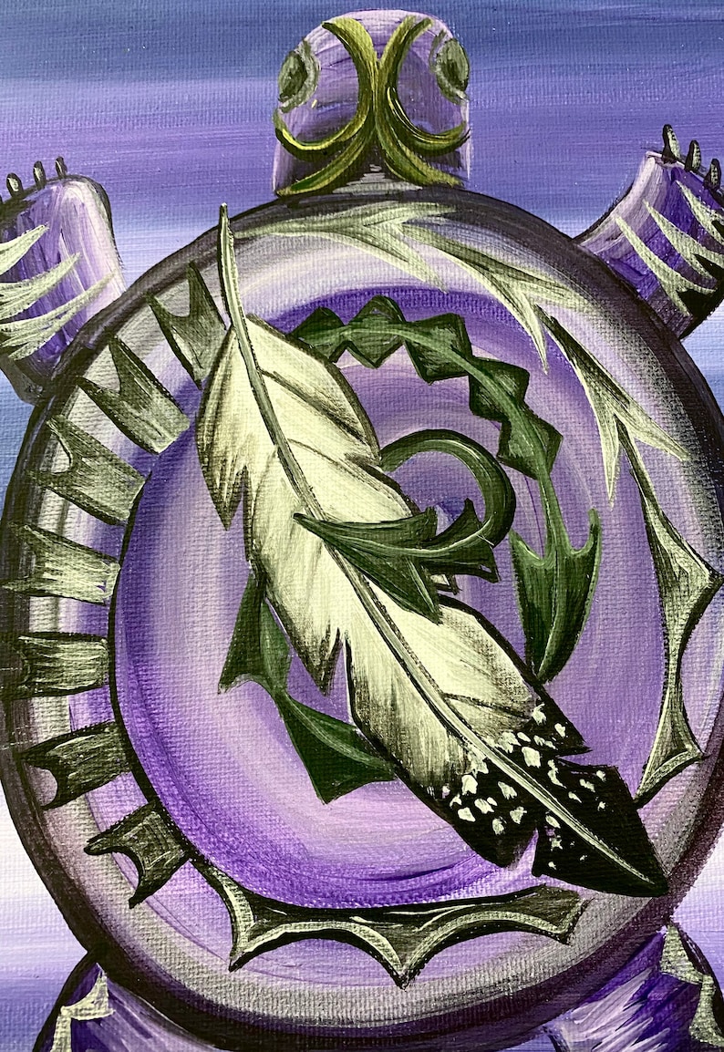 Turtle Clan Artwork - Etsy