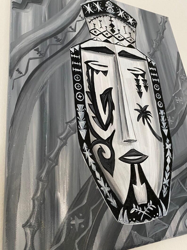 Chuukese Mask Painting - Etsy