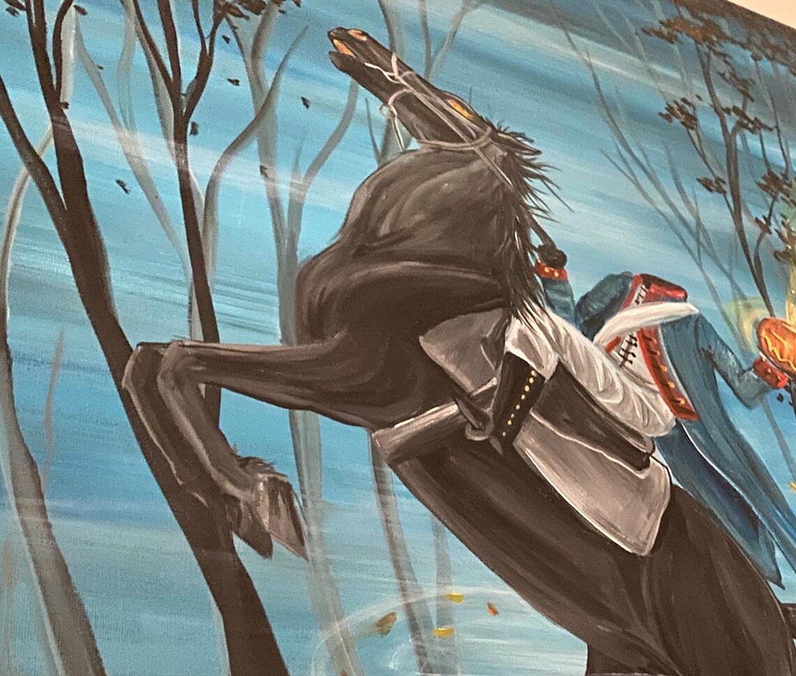 Headless Horseman Artwork | Etsy