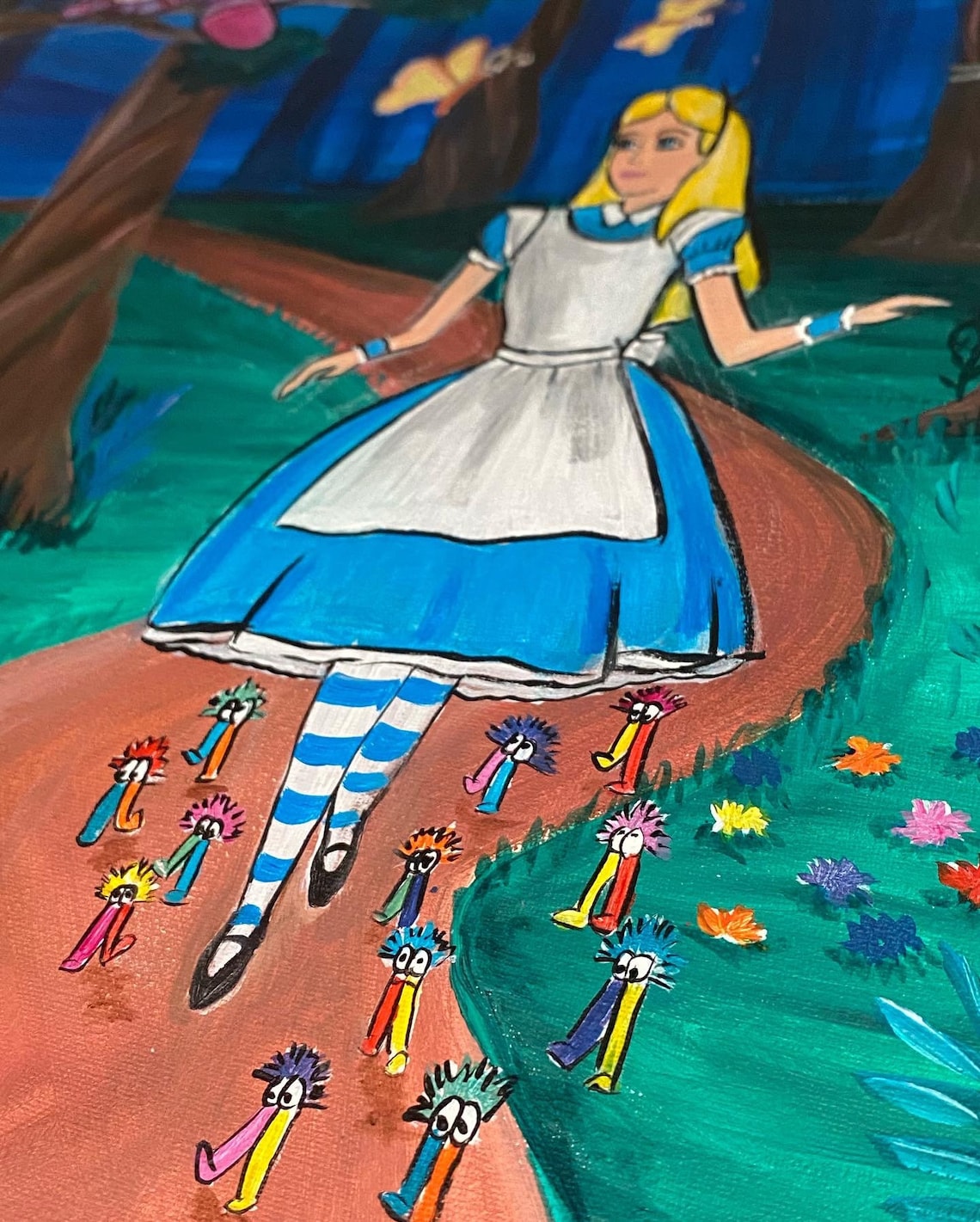 Alice in Wonderland Fan Art - Etsy