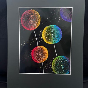 Rainbow Wish Flowers - Etsy