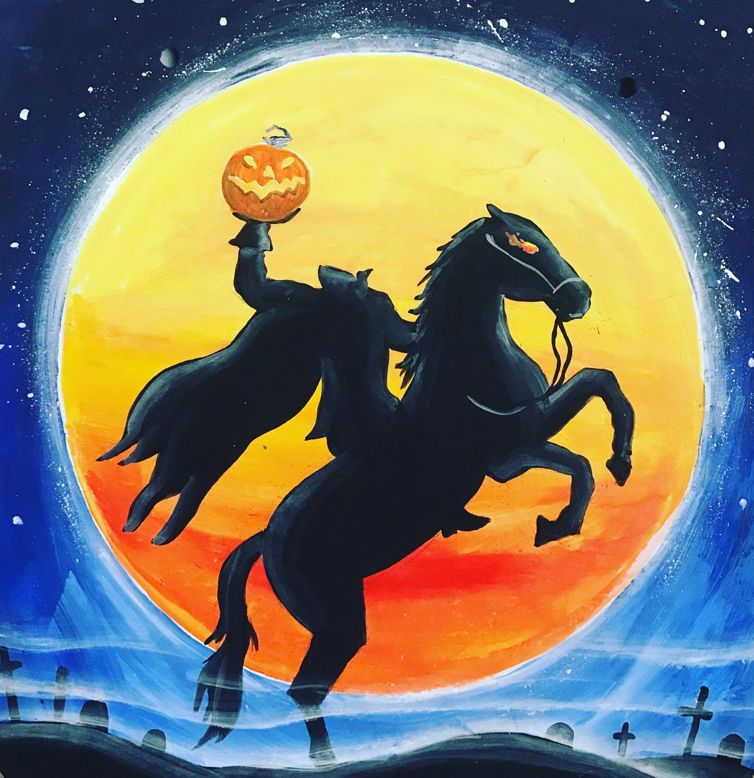 Headless Horseman Art