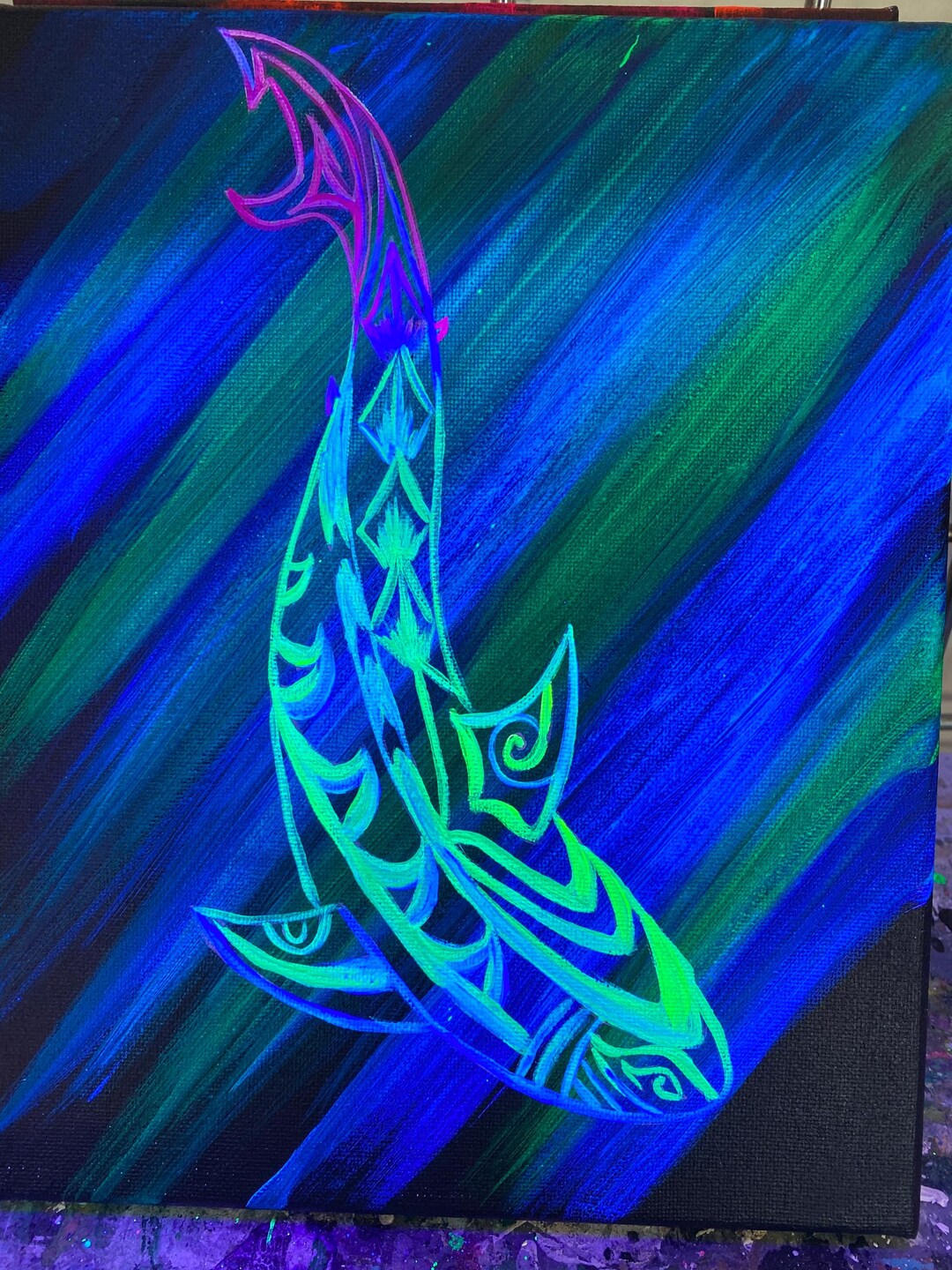 Tribal Shark Art - Etsy