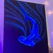 Tribal Hawaiian Shark Blacklight up Reactive Painting - Etsy