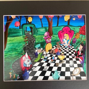 Alice and the Tea Party. - Etsy