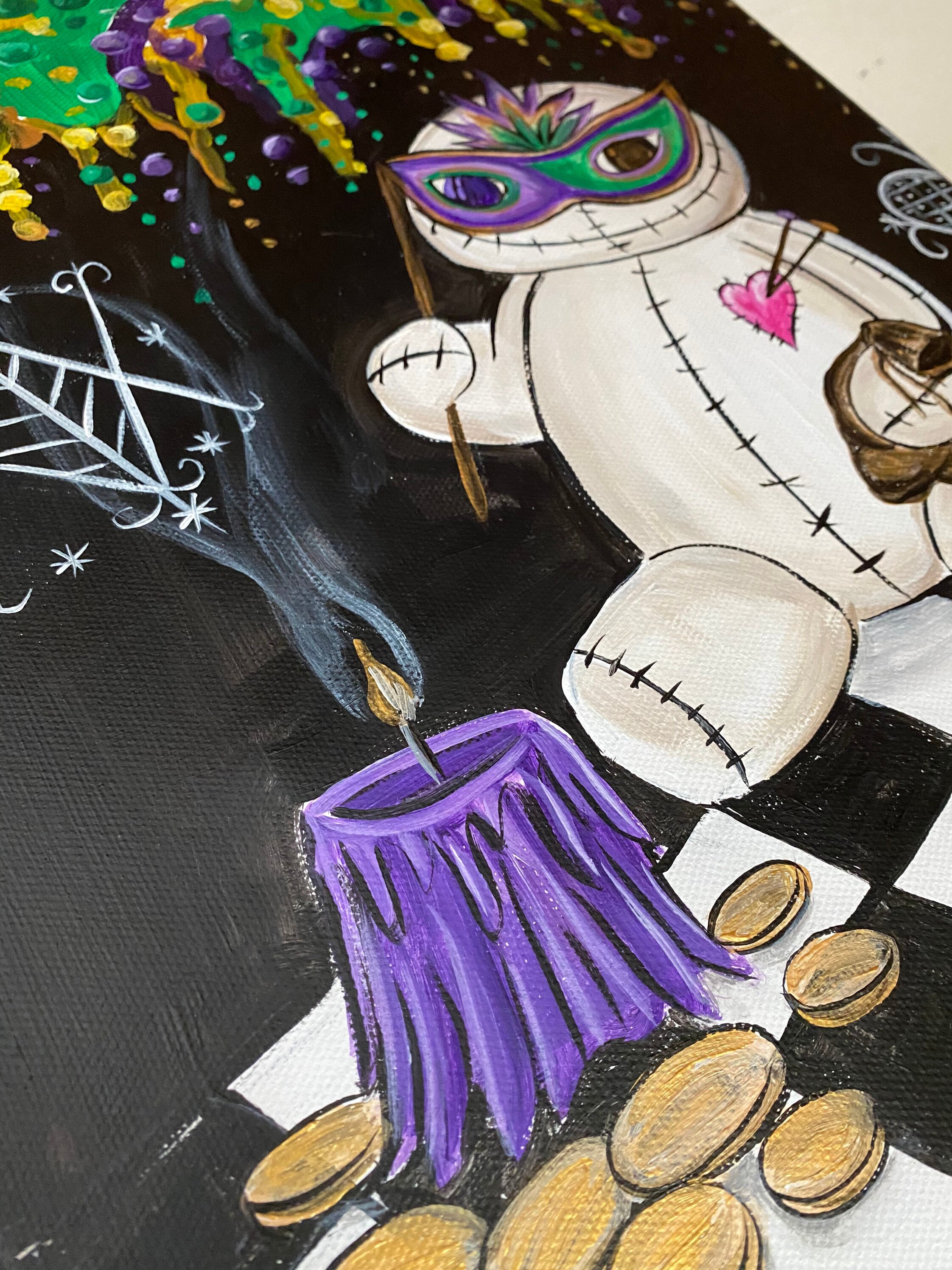 Voodoo Baby Painting - Etsy