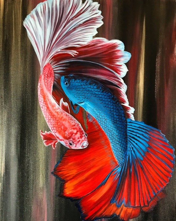Betta Artwork - Etsy