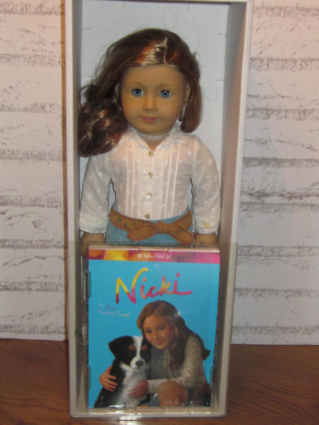 18" 2007 Doll of the Year Retired Nicki Fleming American Girl Doll New Never Removed From Box ...