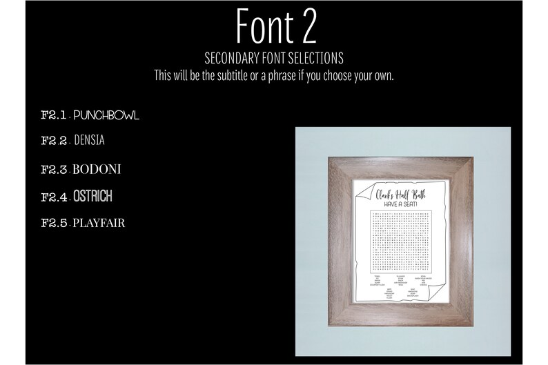 Personalized Word Search Print | Custom Name Puzzle, Anniversary Gift ...