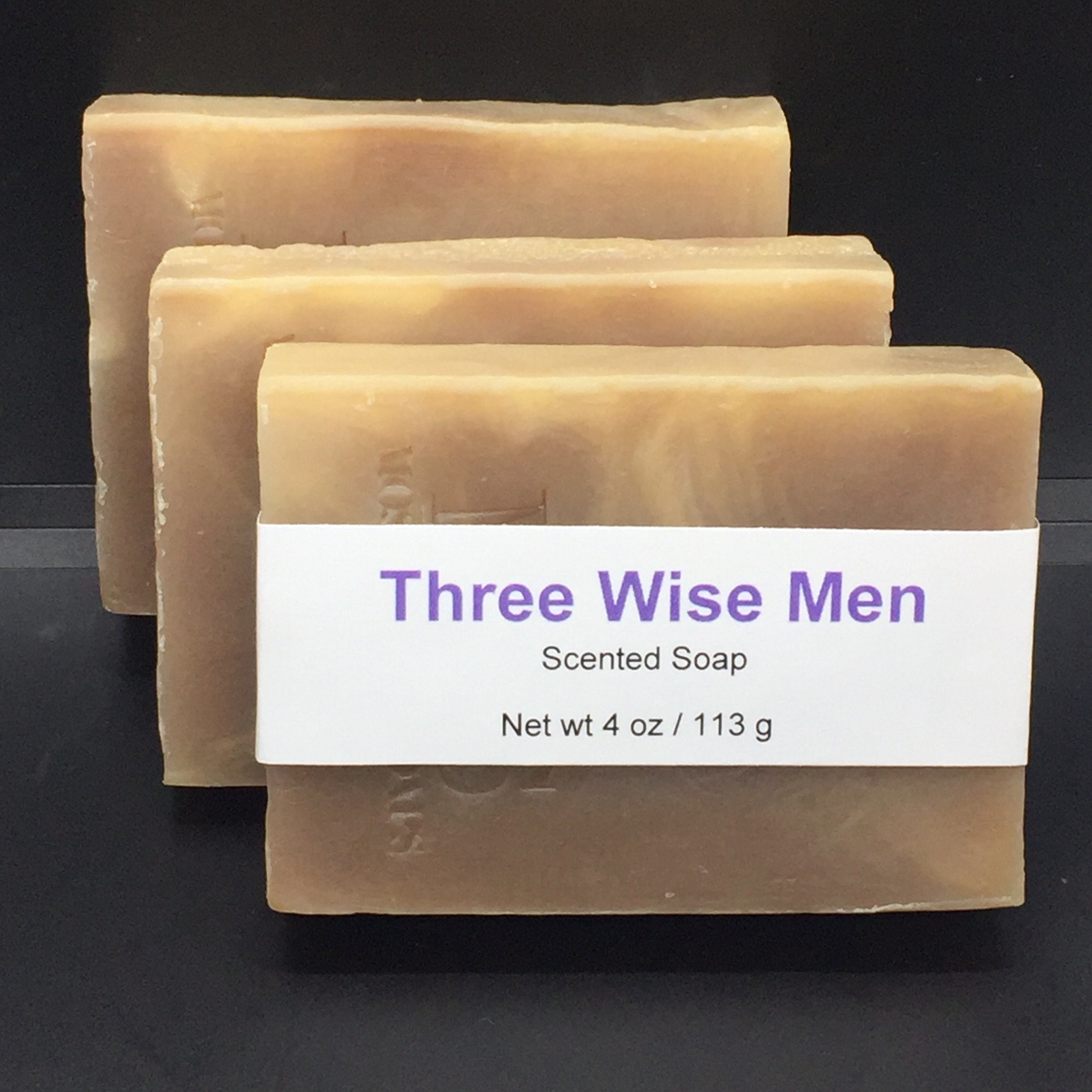 Three Wise Men—Frankincense and Myrrh Scented Cold Process Soap with ...