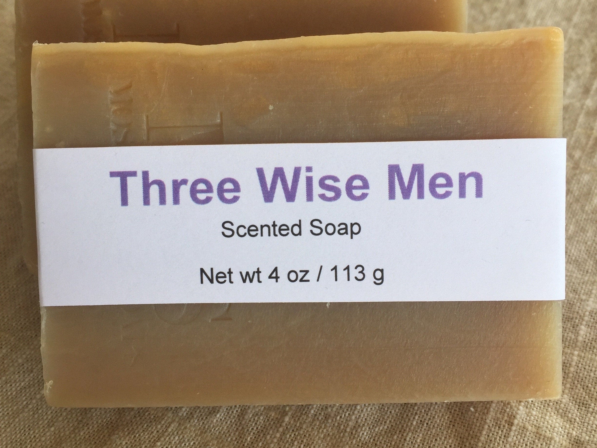 Three Wise Men—Frankincense and Myrrh Scented Cold Process Soap with ...