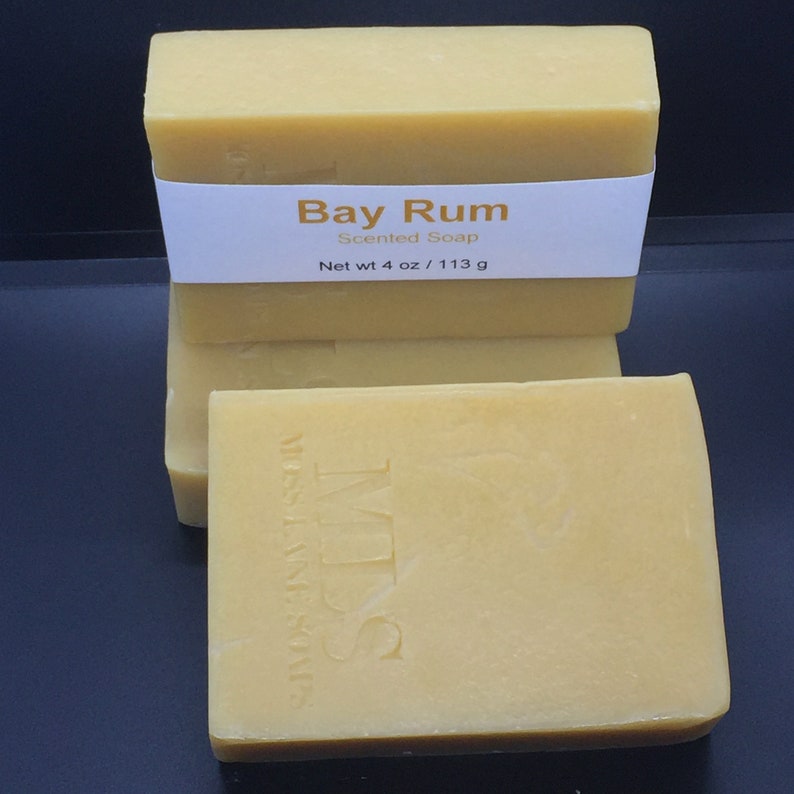 Bay Rum Scented Cold Process Soap for Men, 4 Oz / 113 G Bar - Etsy